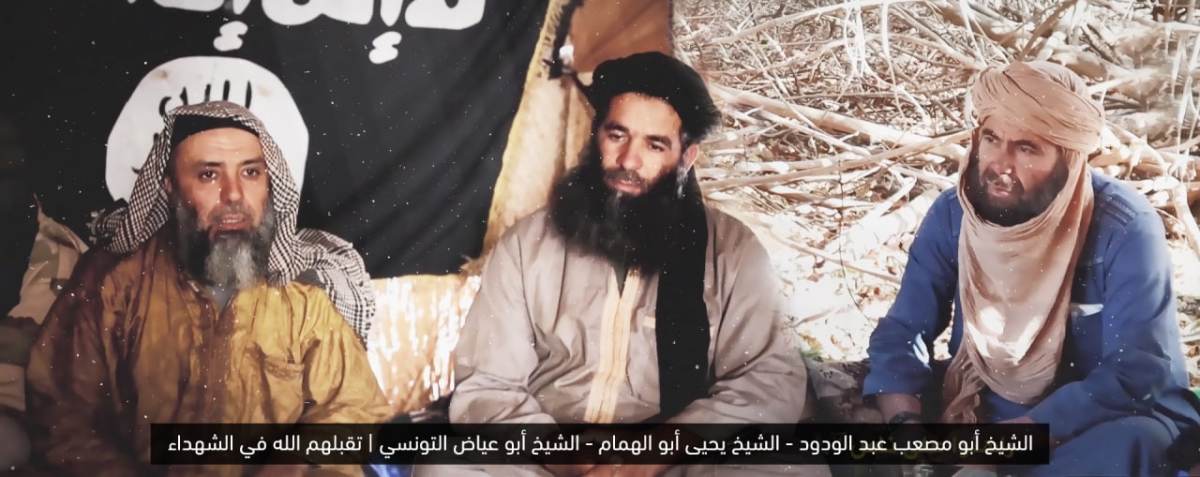 Abu ‘Iyadh Appears Next to Leaders of AQIM and JNIM in Mali